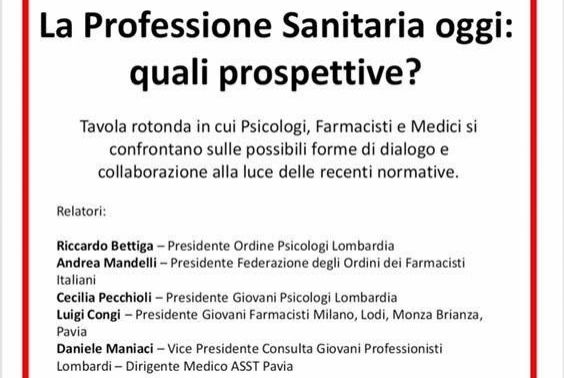 La Professione Sanitaria oggi: quali prospettive? 8 Novembre 2019 ...